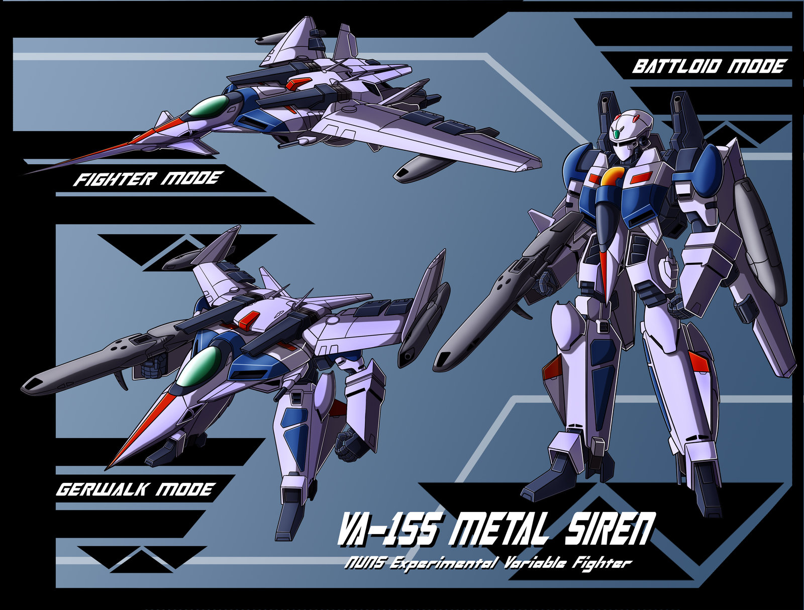 メタル・サイレーン (英文資料) - ロボテック・クロニクル