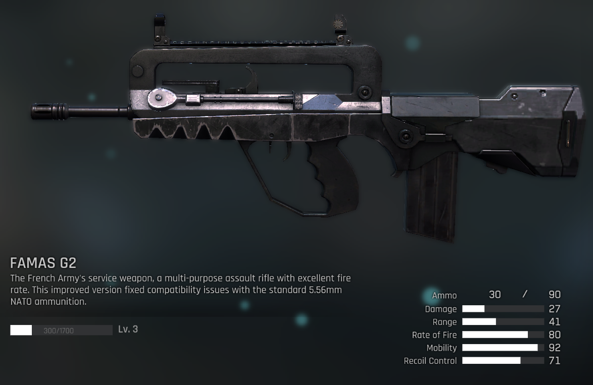 FAMAS G2 - IRON SIGHT 攻略Wiki