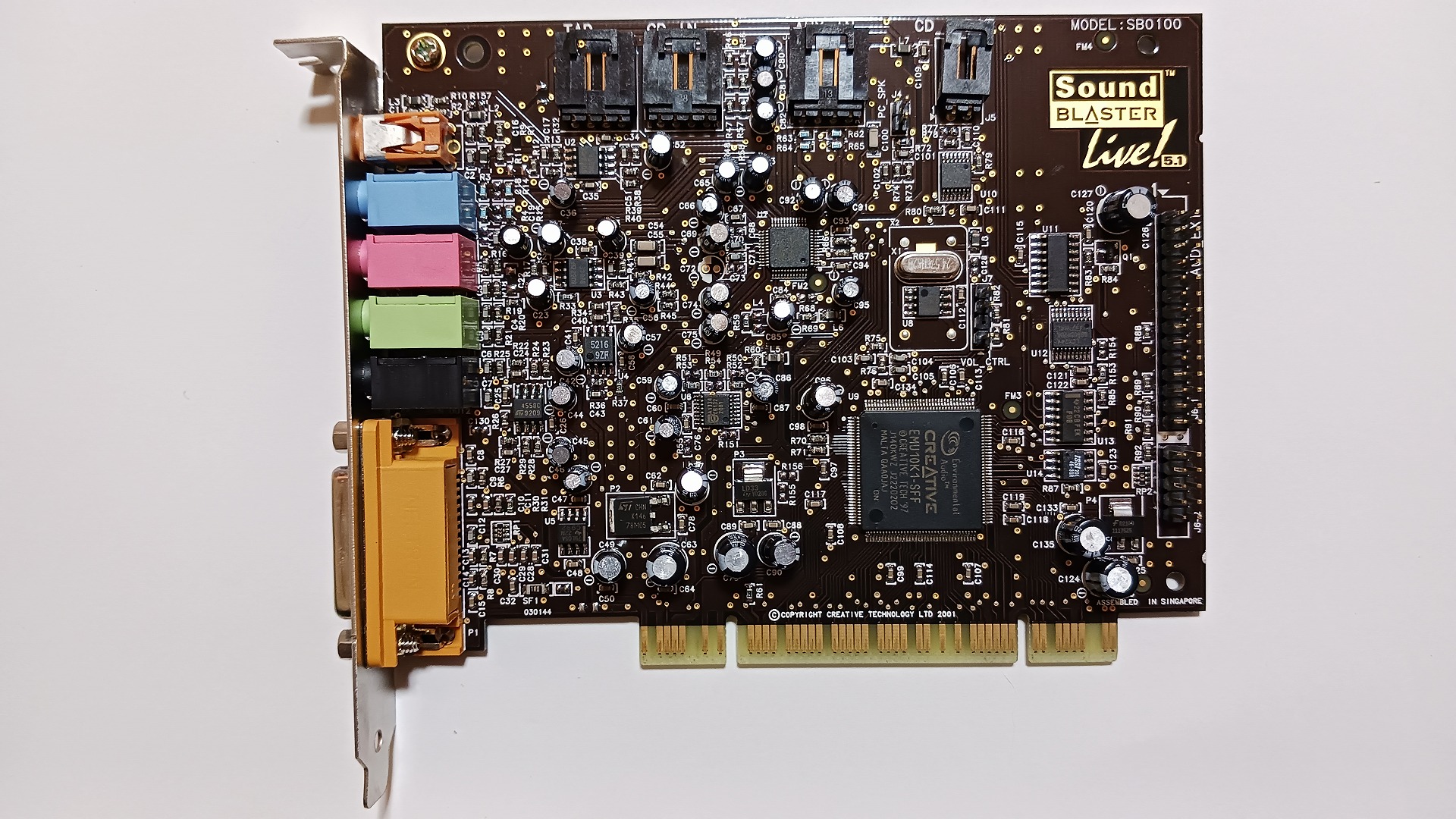 Sound Blaster Live! 5.1 SB0100 - 私的サウンドカードWiki