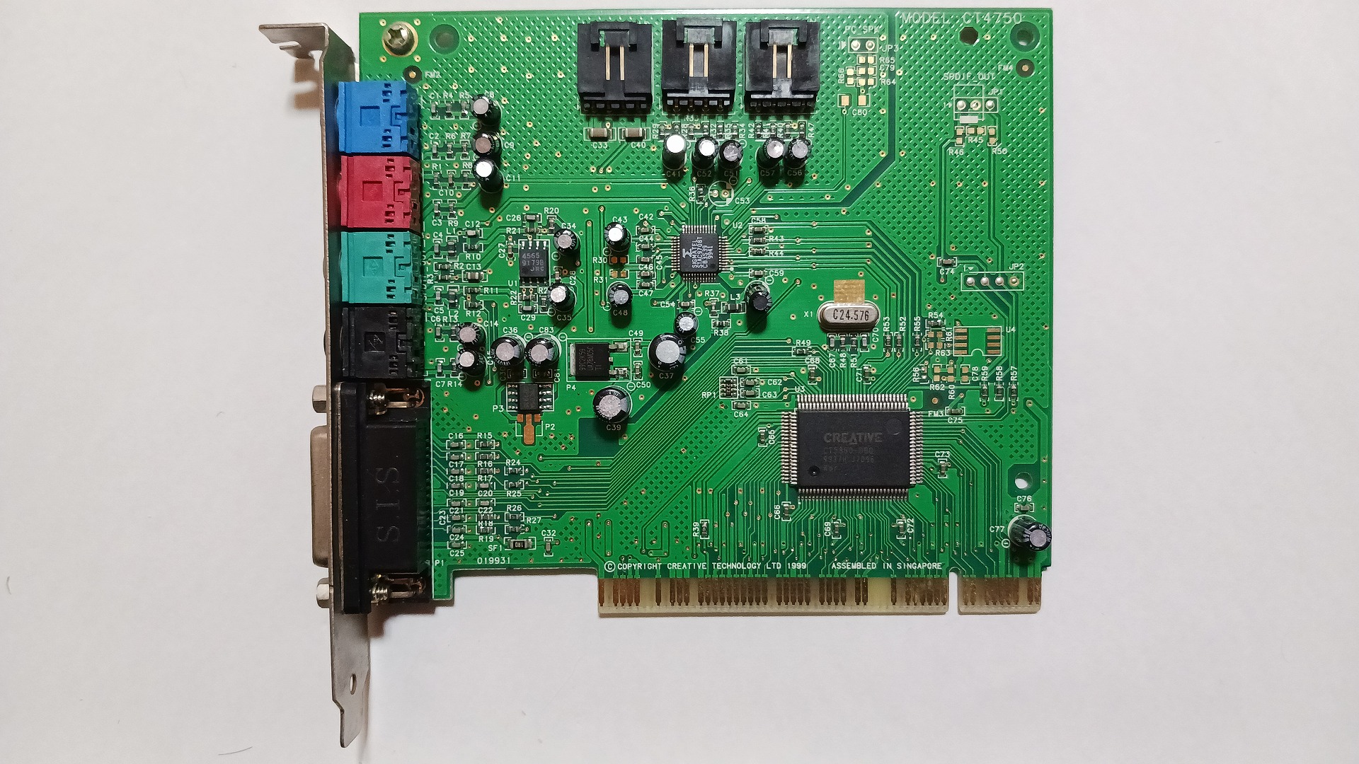 Sound Blaster PCI 128 CT4750 - 私的サウンドカードWiki