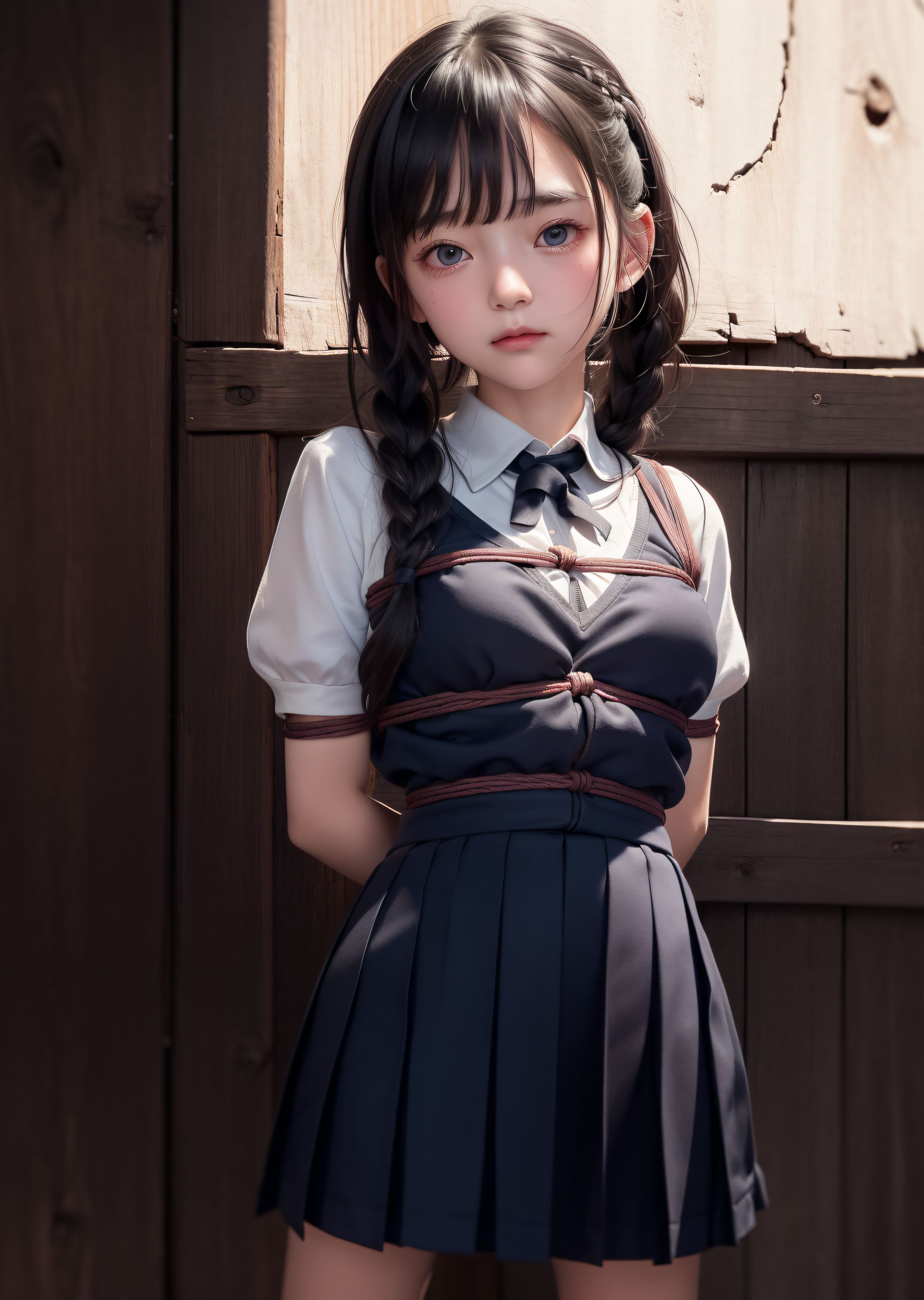 AI生成緊縛絵 03 - 掲示板 | SM女縄