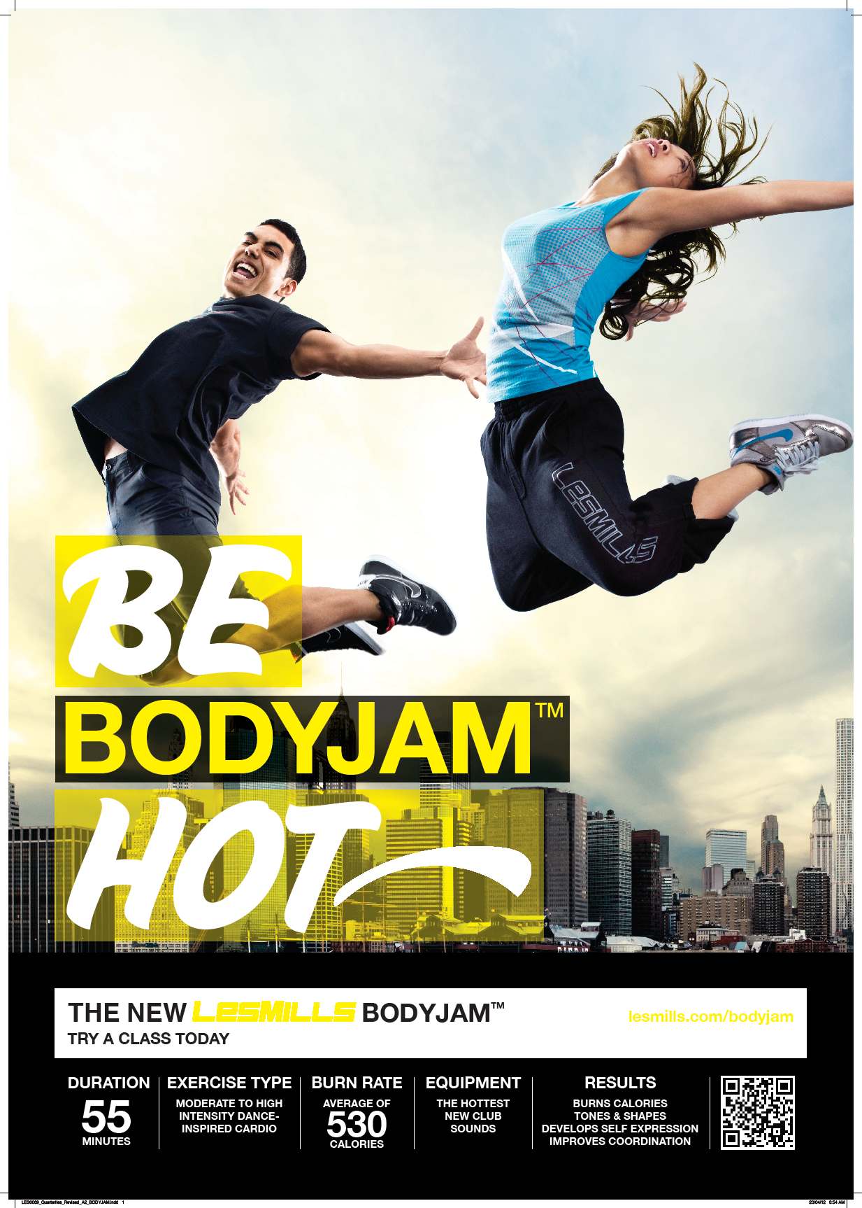 BODYJAM - LESMILLS MUSIC TRACK LIST